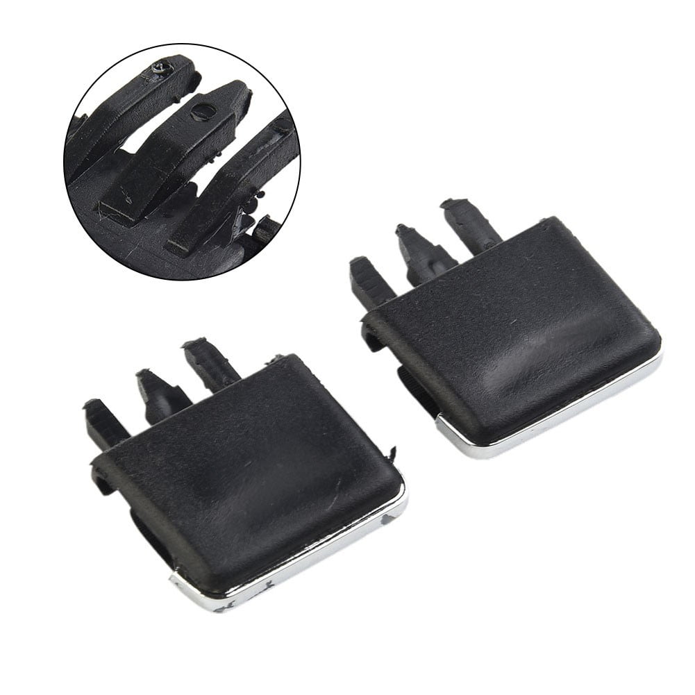 2x Auto Air Conditioning Vent Black Louvre Blade Slice Clip For Toyota ...
