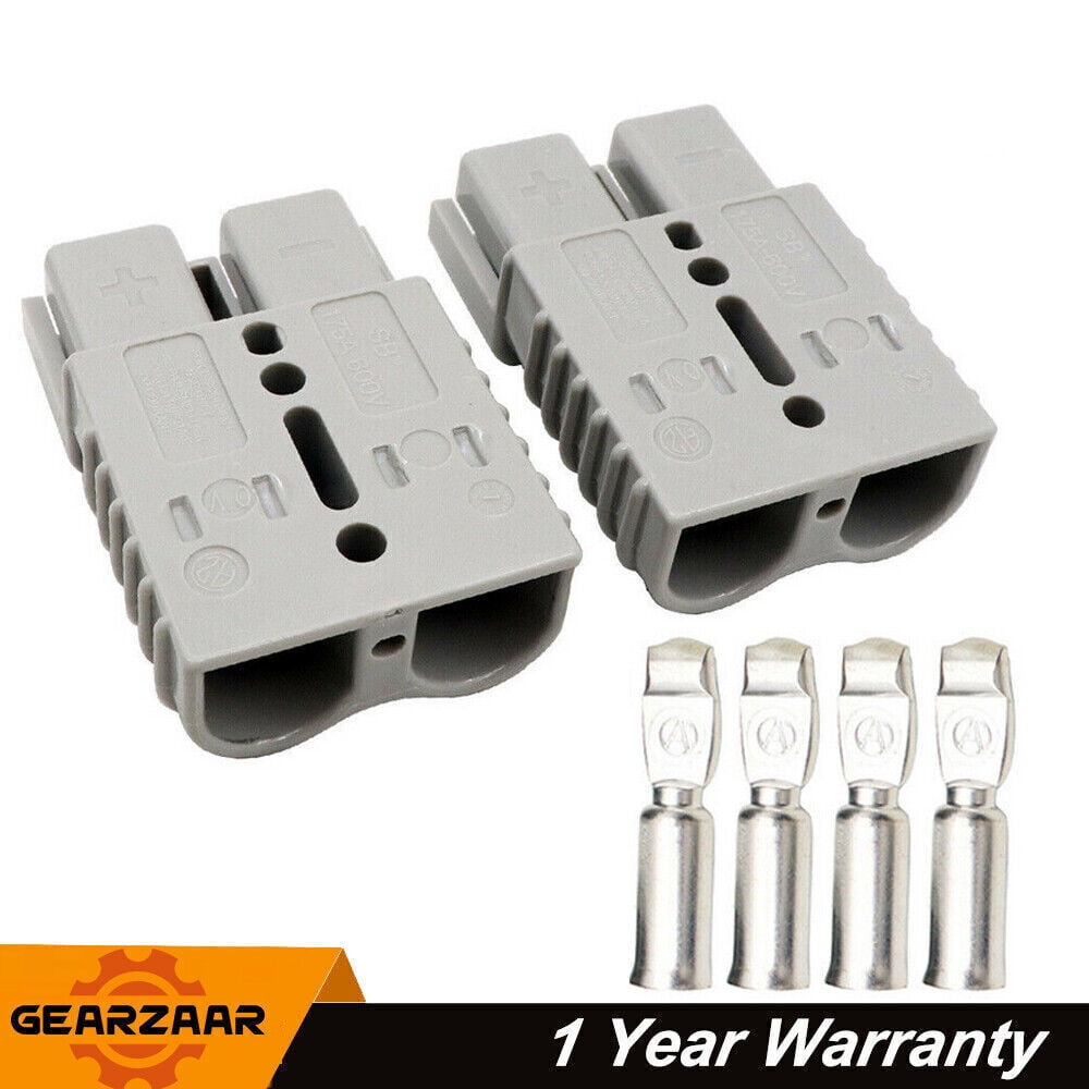 2x Battery Quick Connect Disconnect Wire Harness Plug Winch Kit 175A 1/ ...