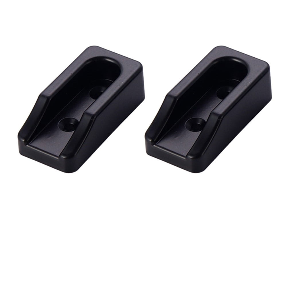 2x Bracket Clothes Hanging Rod Holder Clothes Rail Support Closet Hang ...