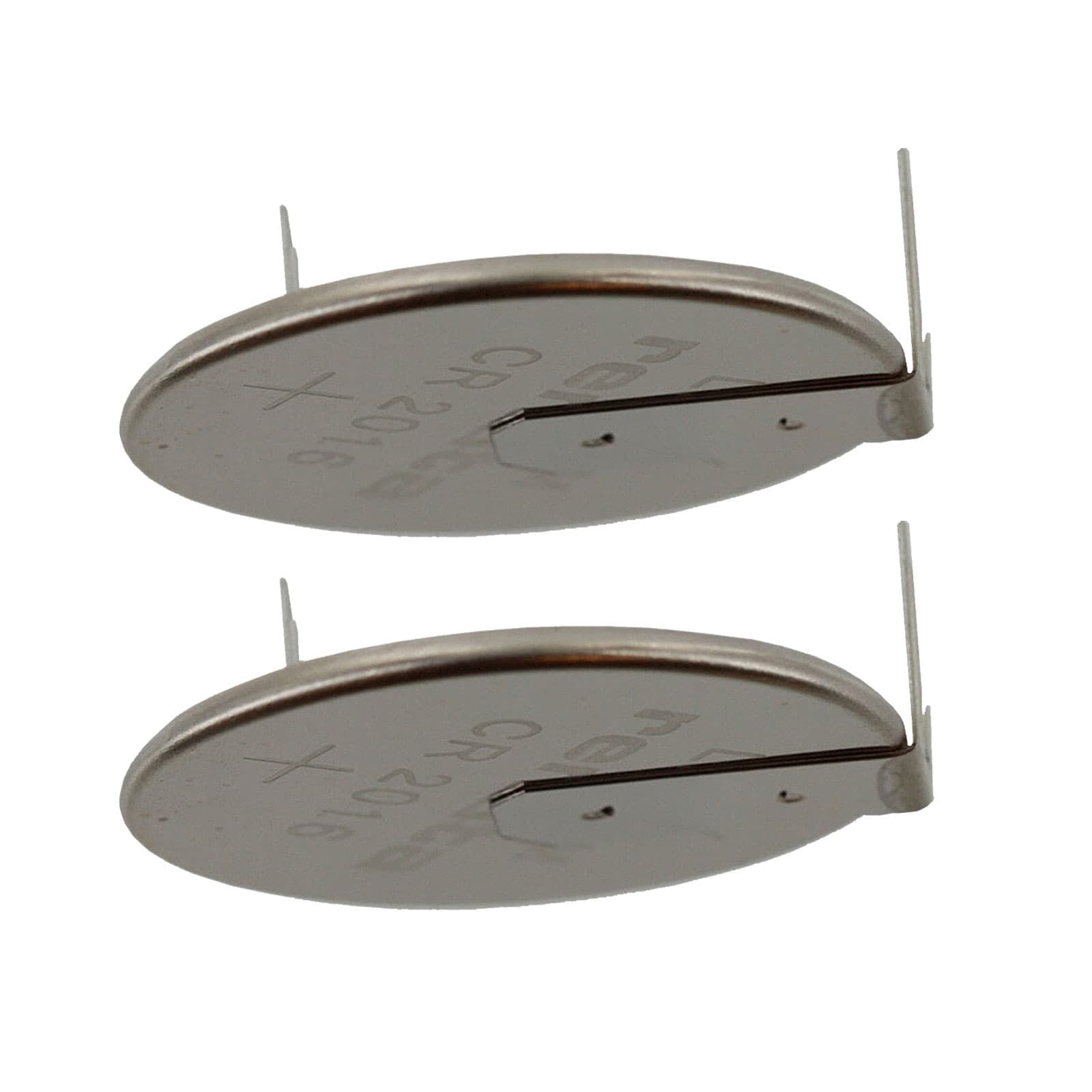 2x CR2016FH-MFR 3V Lithium Coin Battery 2-PIN HORZ for Real Time Clock ...