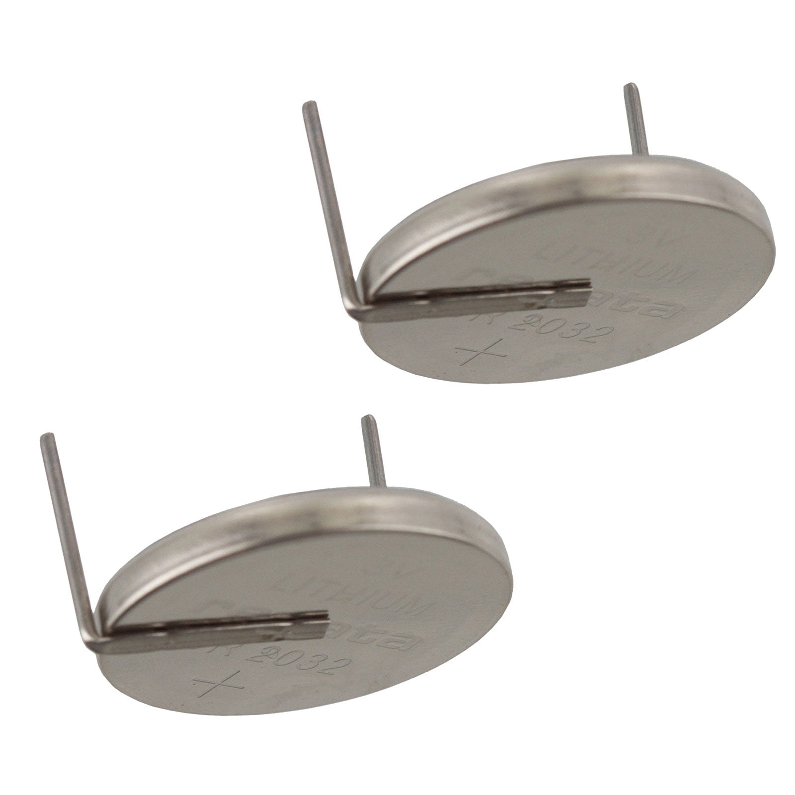 2x CR2032AH-MFR 3V Lithium Coin Battery HORZ 2-PIN for PC CMOS Memory ...