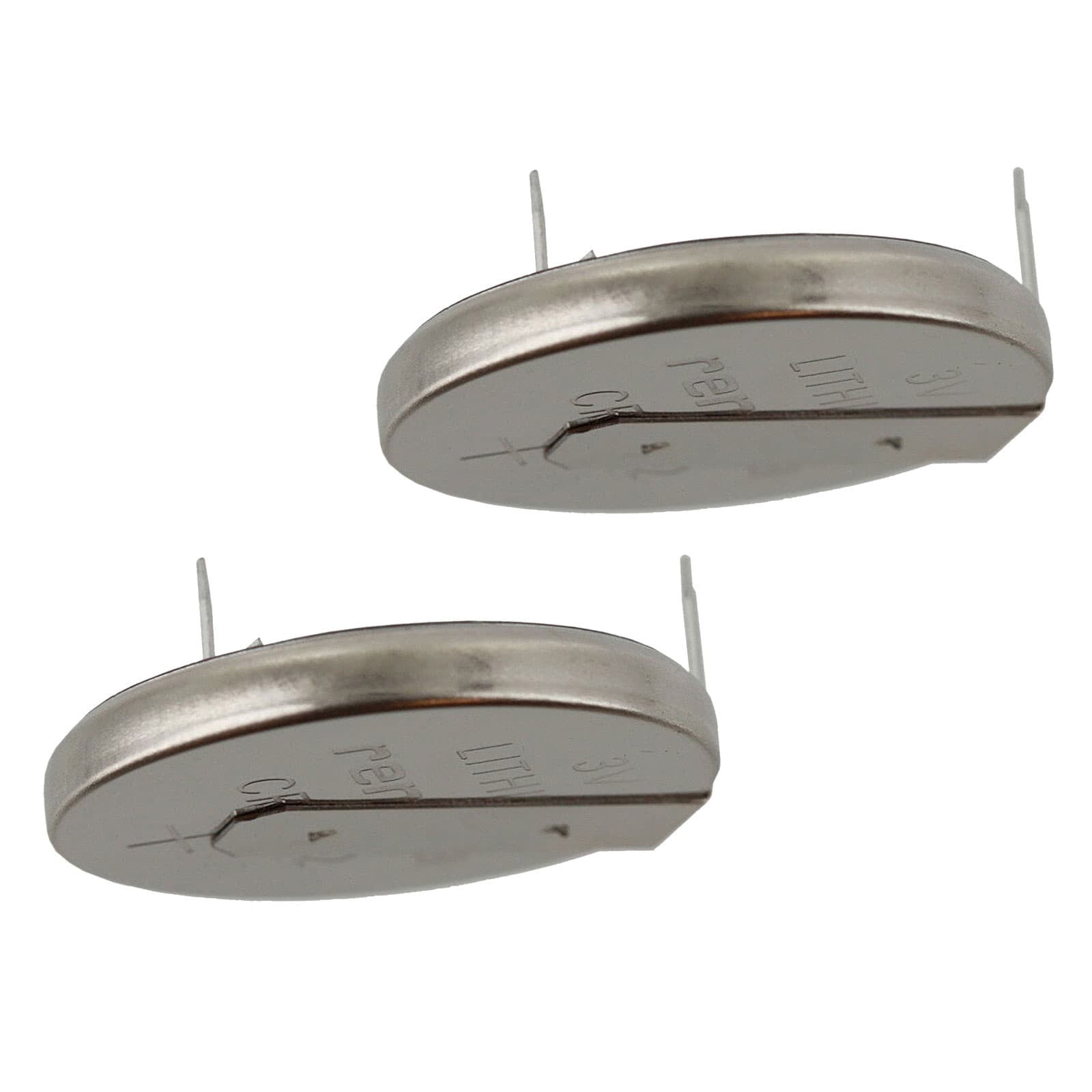 2x CR2032FH-MFR 3V Lithium Coin Battery HORZ 2-PIN for RTC PCB ...