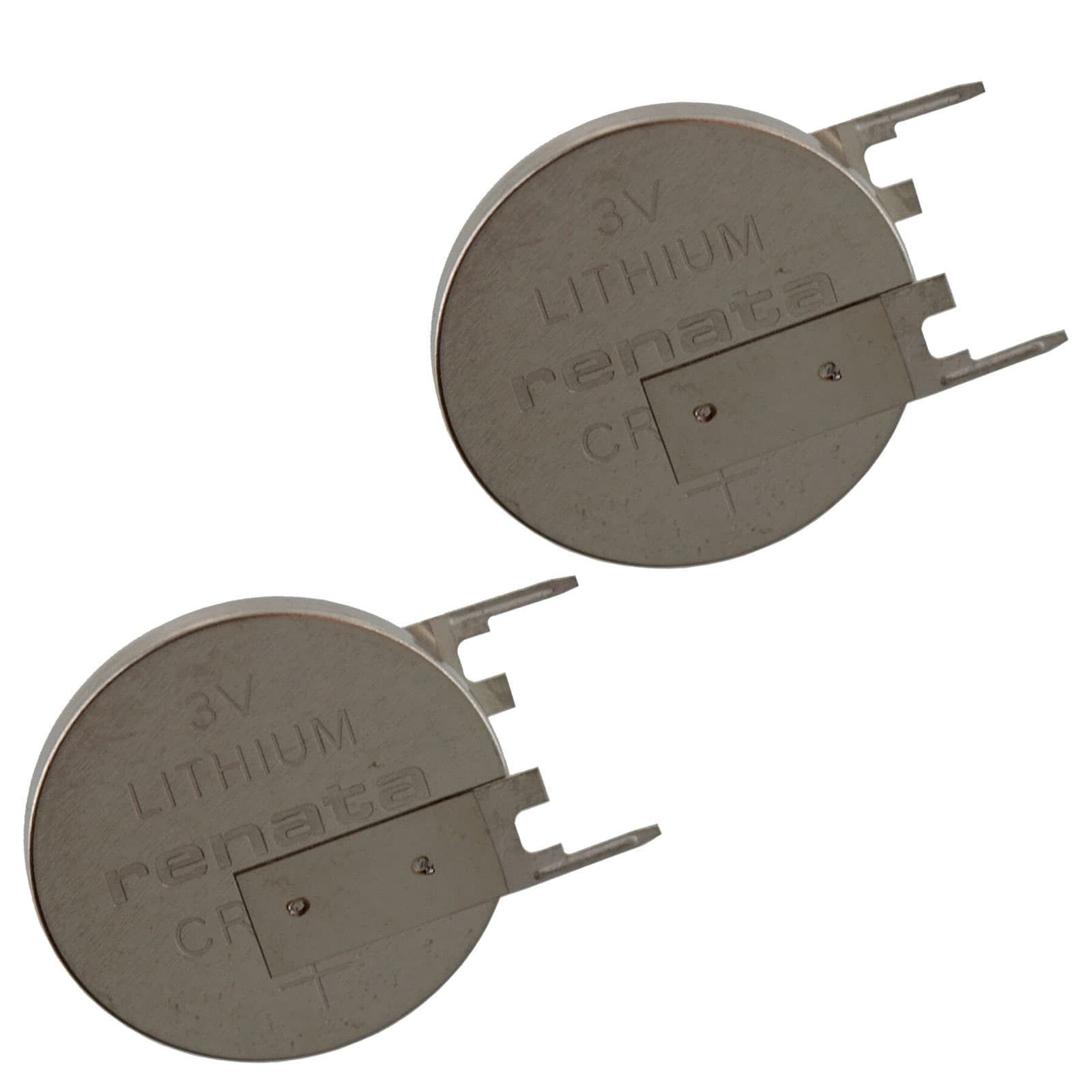 2x CR2032FV-MFR 3V Lithium Coin Battery VERT 2-PIN for PC CMOS RFID ...