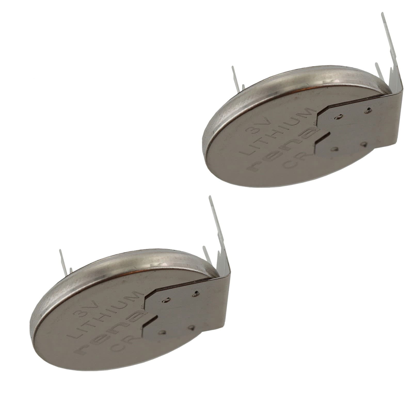 2x CR2032RH-MFR 3V Lithium Coin Battery HORZ 3-PIN for CMOS RTC PCB ...