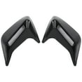 2x Car Decorative Air Scoop Outlet Flow Intake Hood Vent Bonnet ...