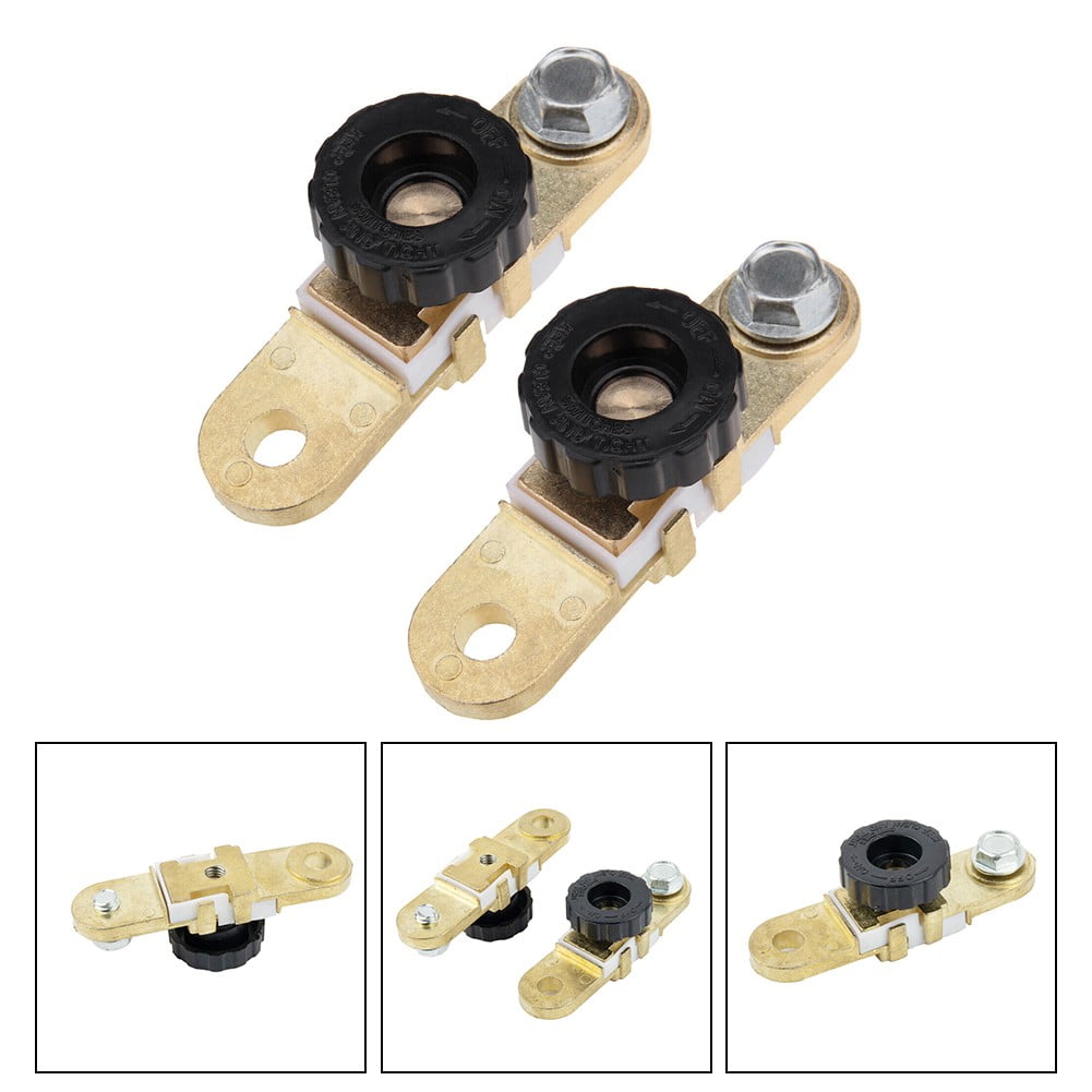 2x Car Side Mount Battery Master Terminal Disconnect Quick Cut Off ...