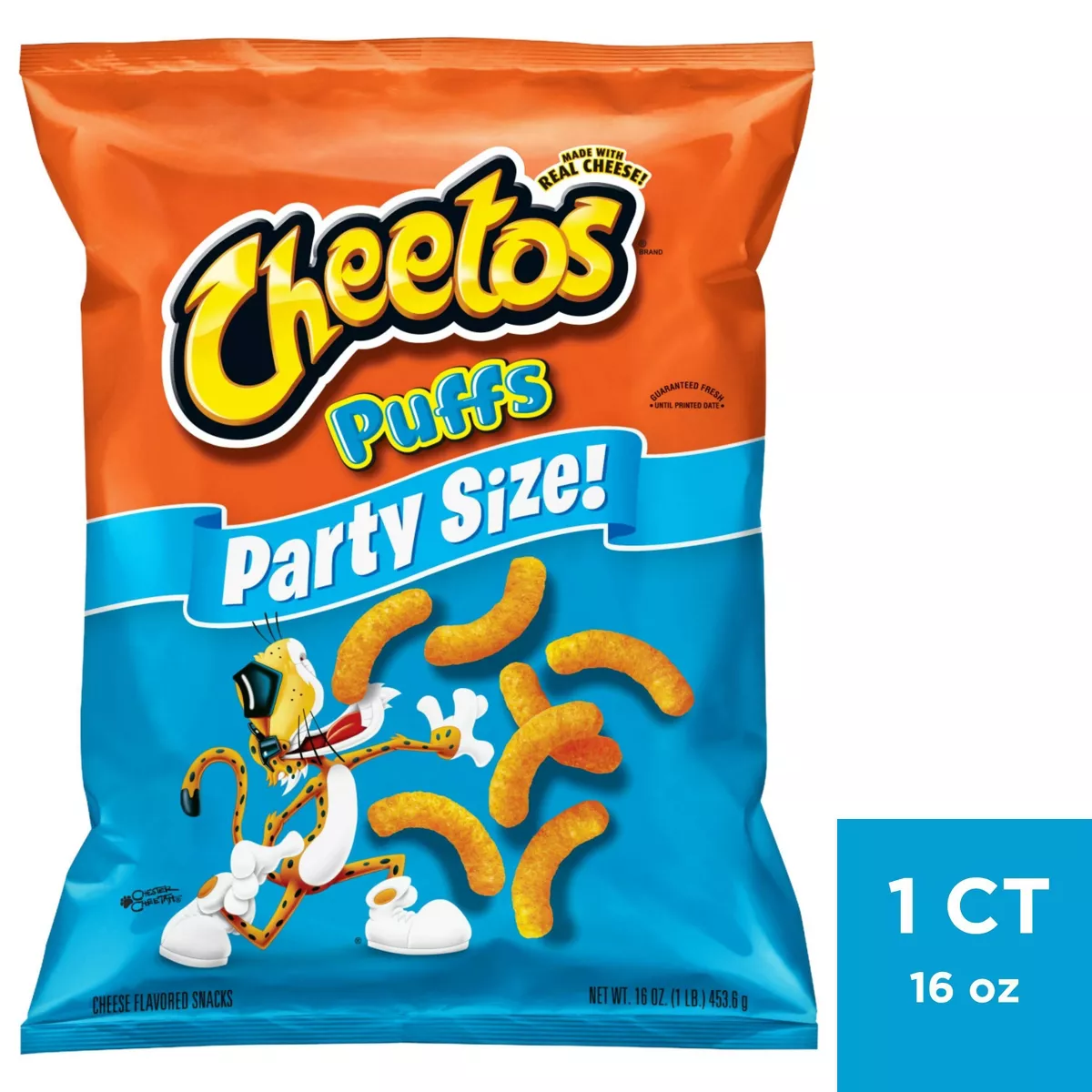 2x-Cheetos Puffs Cheese Flavored Party Size Snacks - 13.50oz - Walmart.com