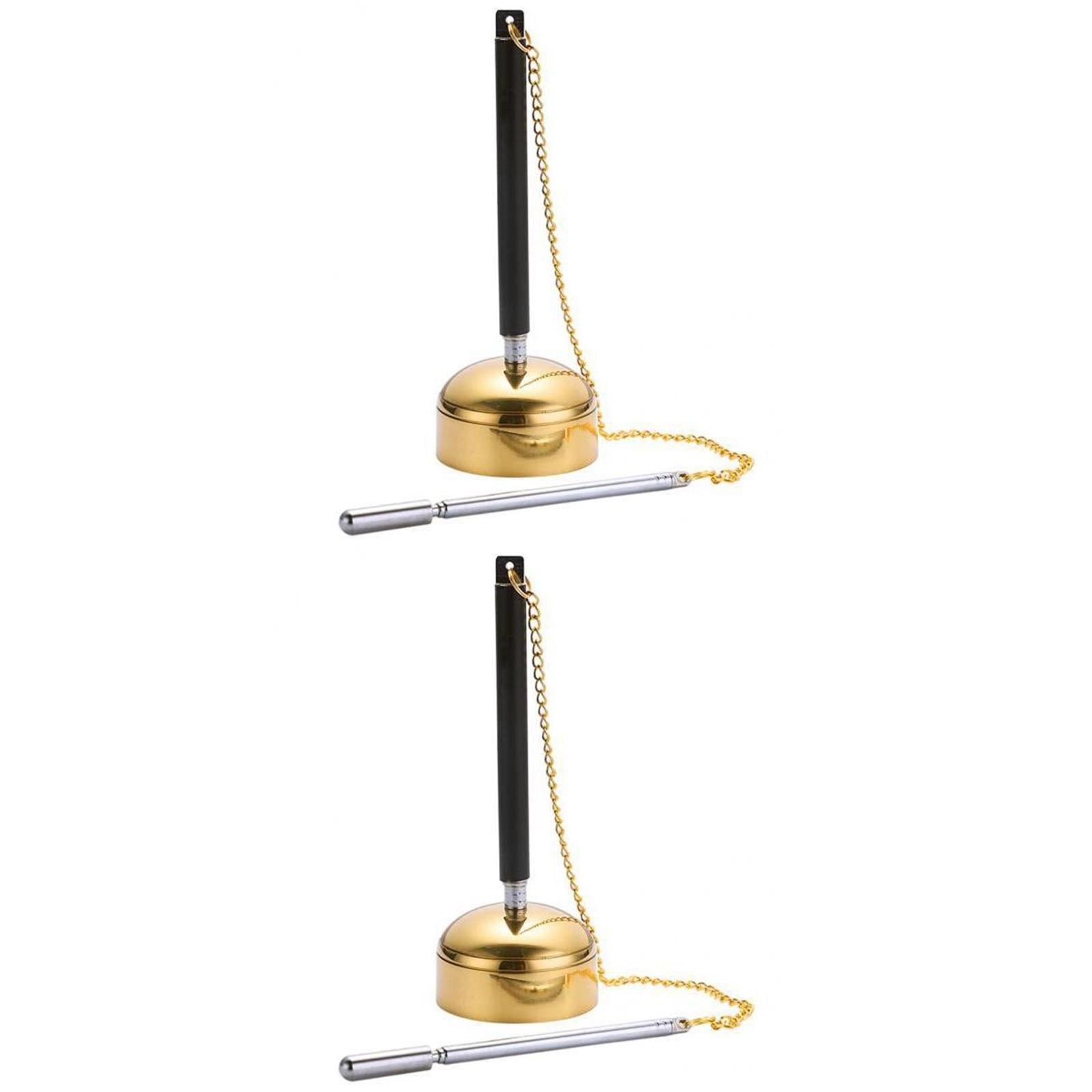 2x Chime Sound Bowl Flexible Length Yoga Meditation Chanting Bowl Chime ...