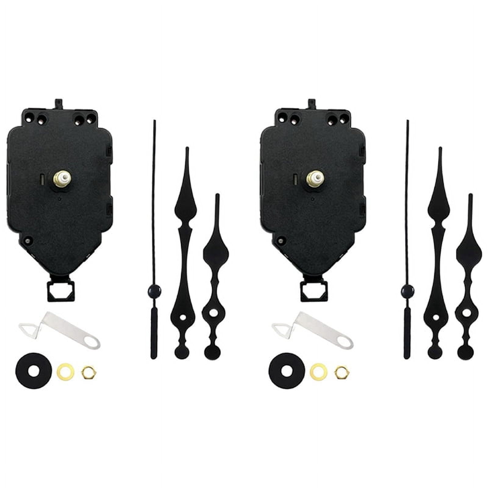 2x Clock Movement Kits (2 Movements + 2 Sets of Hands) 2 Sets x ...
