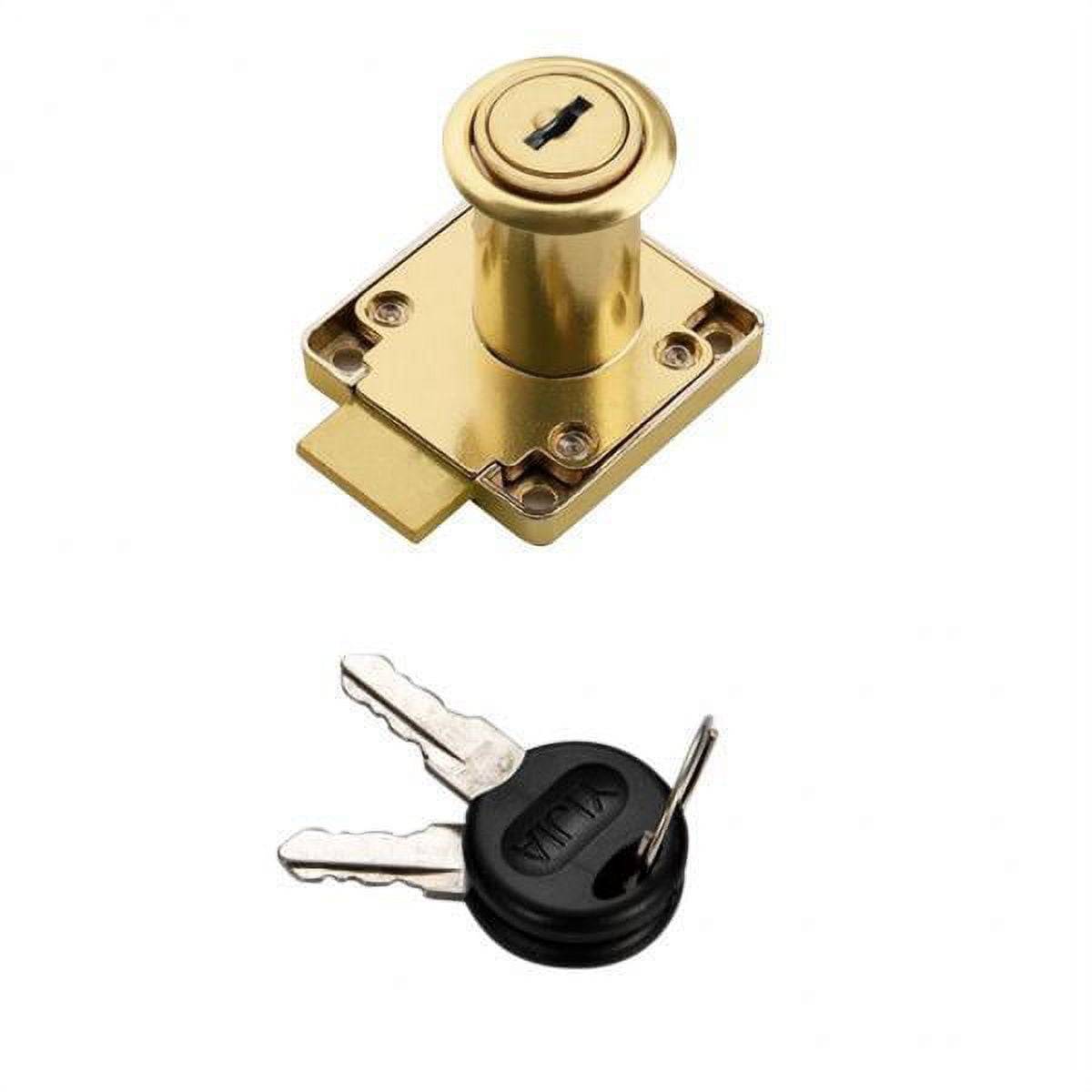 2x Cylinder Cam Drawer Lock Desk Locker Furniture Hardware Lock ...