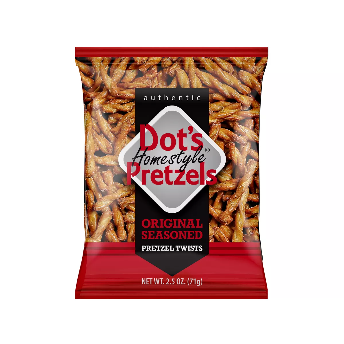 2x-Dot's Homestyle Pretzels Original - 2.5oz - Walmart.com
