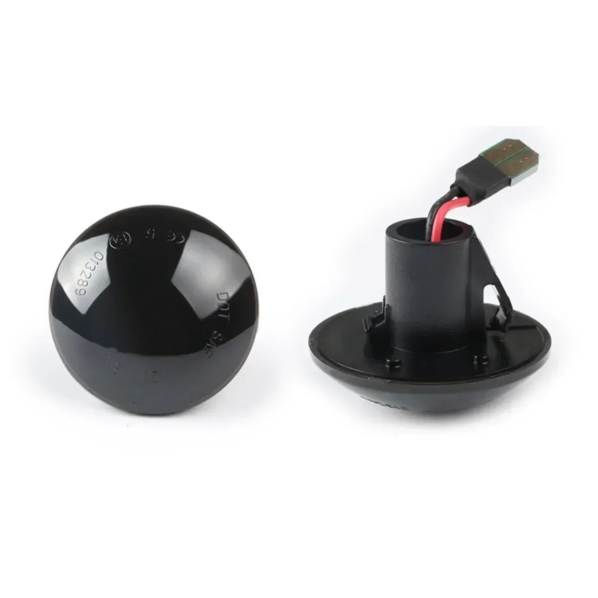 2x Dynamic LED Side Marker Turn Signal Light For 03-12 Land Rover Range ...