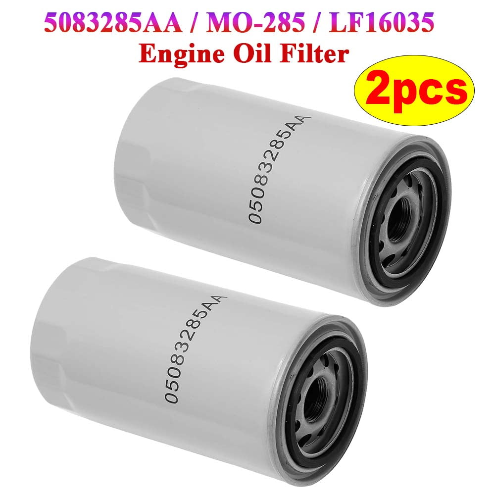 2x ENGINE OIL FILTER 5083285AA For 1989-2020 DODGE RAM CUMMINS 5.9L 6 ...