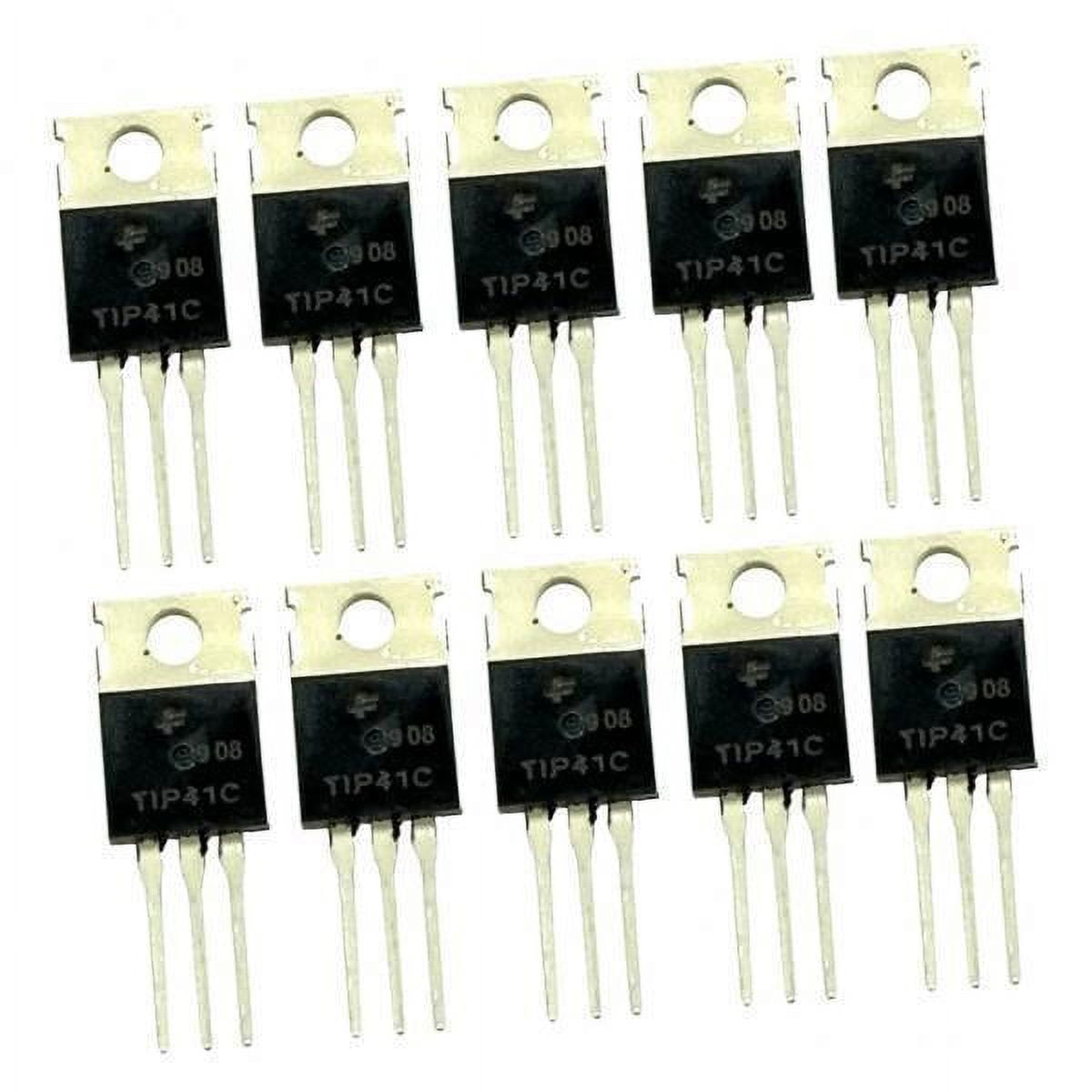 2x /Electrical/Transistors TIP41C to-220 100V / 6A / 65W NPN Transistor ...