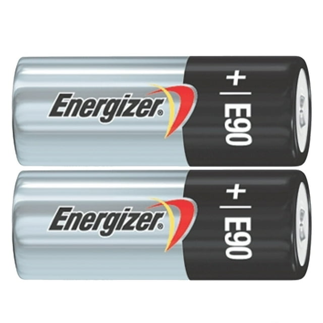 2x Energizer E90 Alkaline 1.5V Batteries N Cell, E90, LR1, MN9100 ...