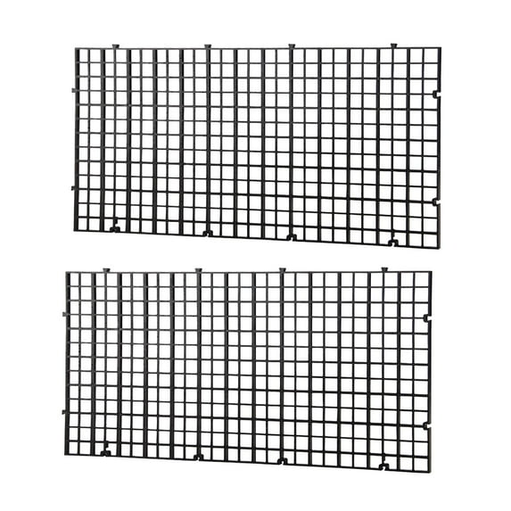 2x Fish Tank Board Grid Divider Tray Fish Tank Bottom Filter Plate ...