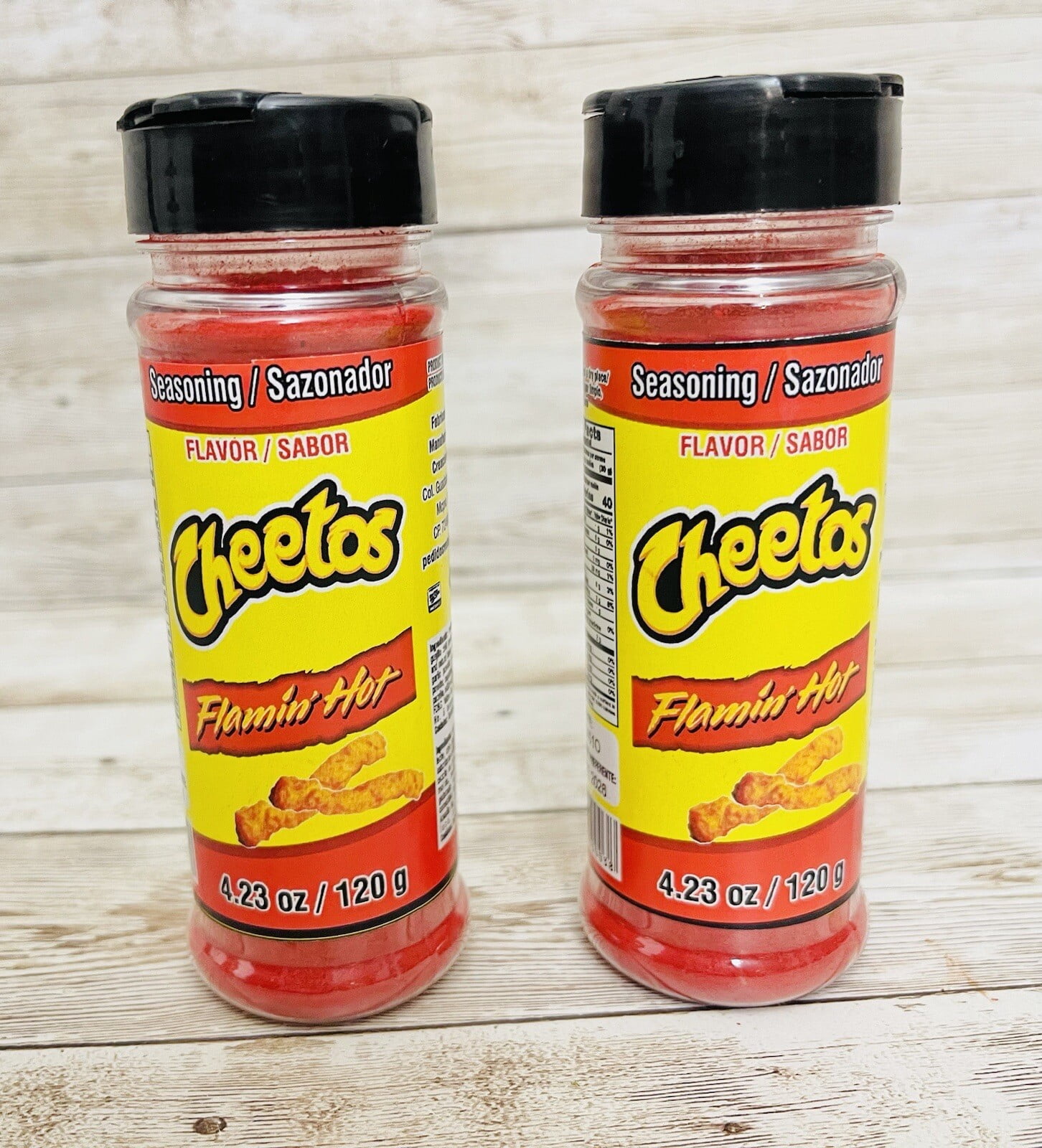 2x Flamming Hot Cheetos Powder Seasoning 2x Polvo Chilito Sasonador ...
