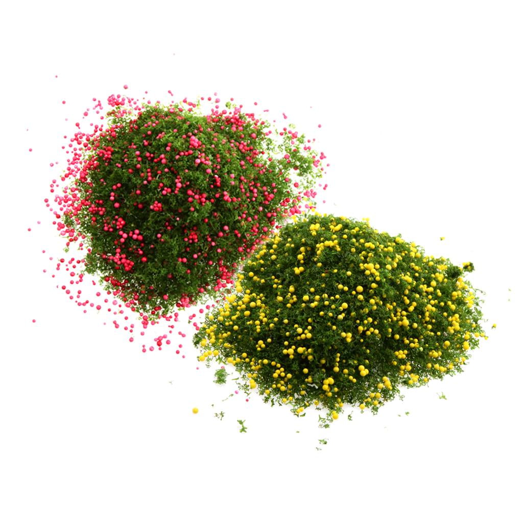 2x Foliage Lichen for Model Trees Bushes Hedges Grass DIY Accessory #G ...