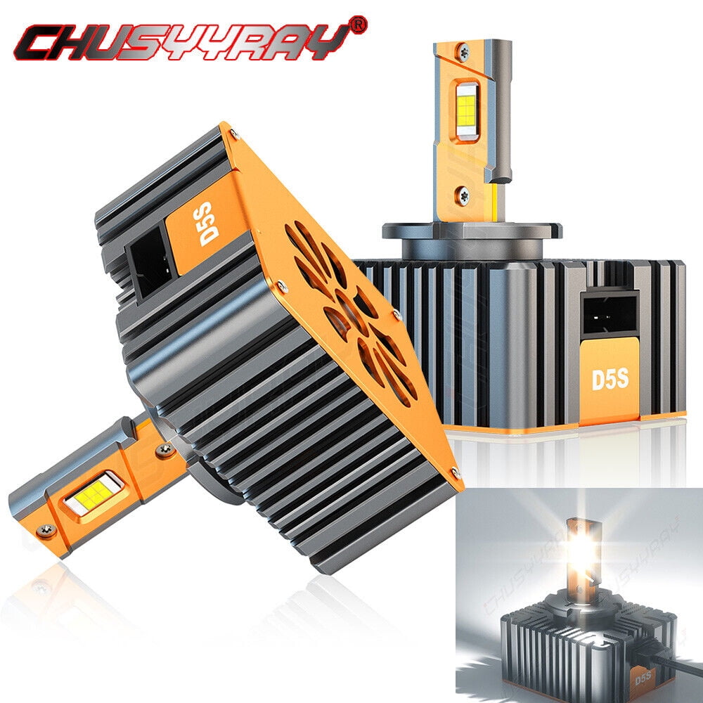 2x For 2016-2020 Chevrolet Silverado Xenon White D5S Bulb LED Light Lamp Set of 2 Kit - Walmart.com