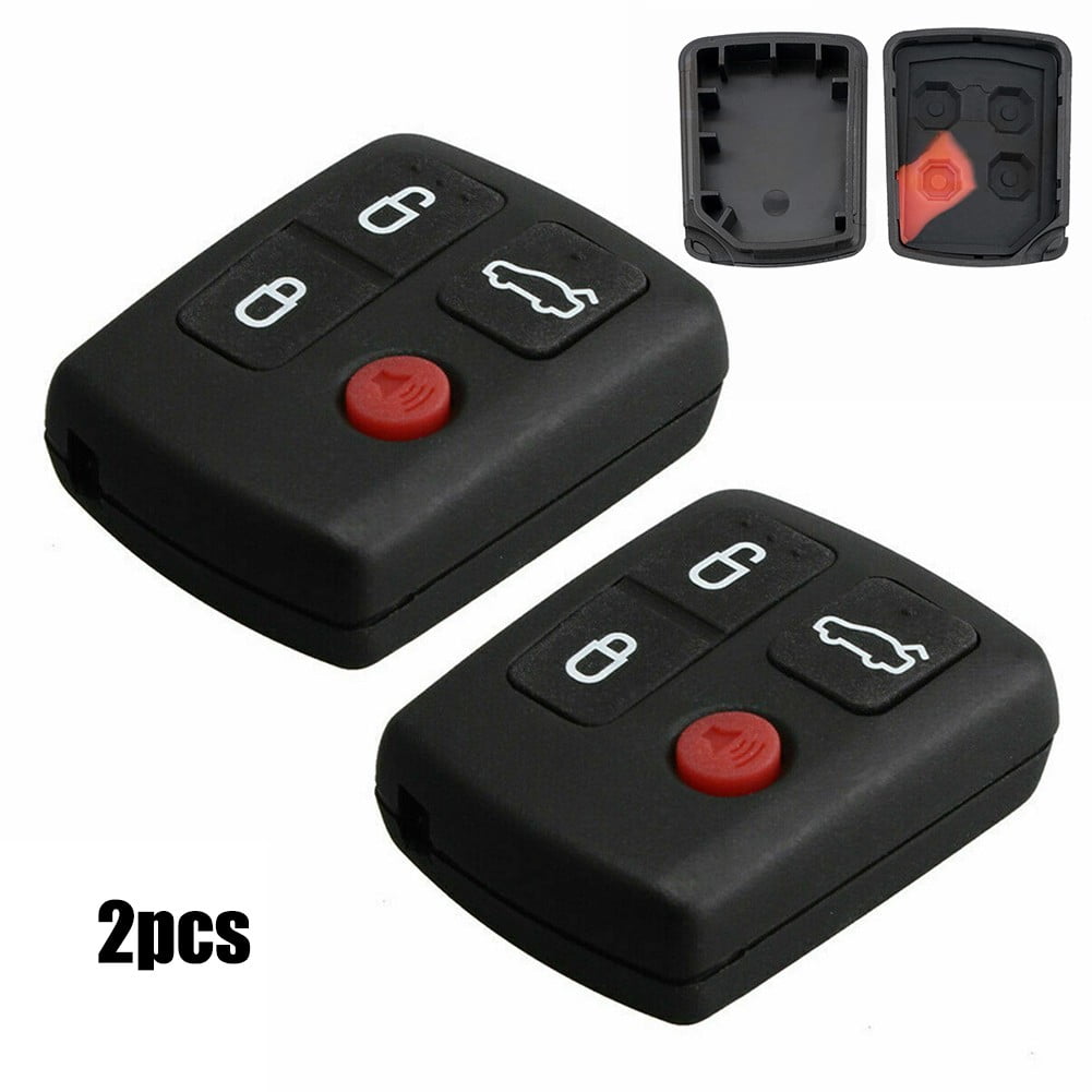 2x For Ford BA BF Falcon Sedan/Wagon Keyless Car Remote 4 Button Keypad ...