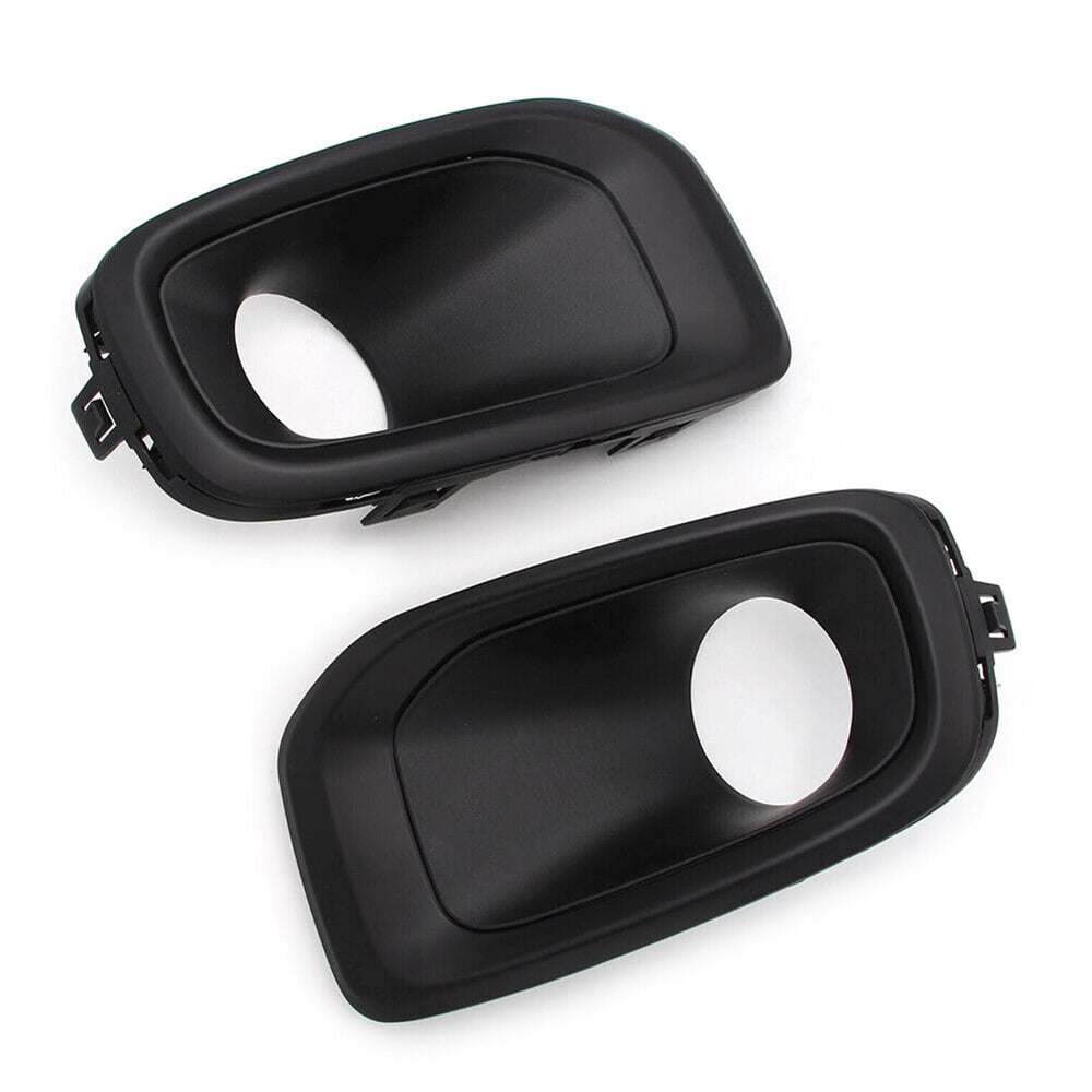 2x Front Bumper Fog Light Lamp Bezel Cover Trim LH+RH For 2015-18 Jeep ...