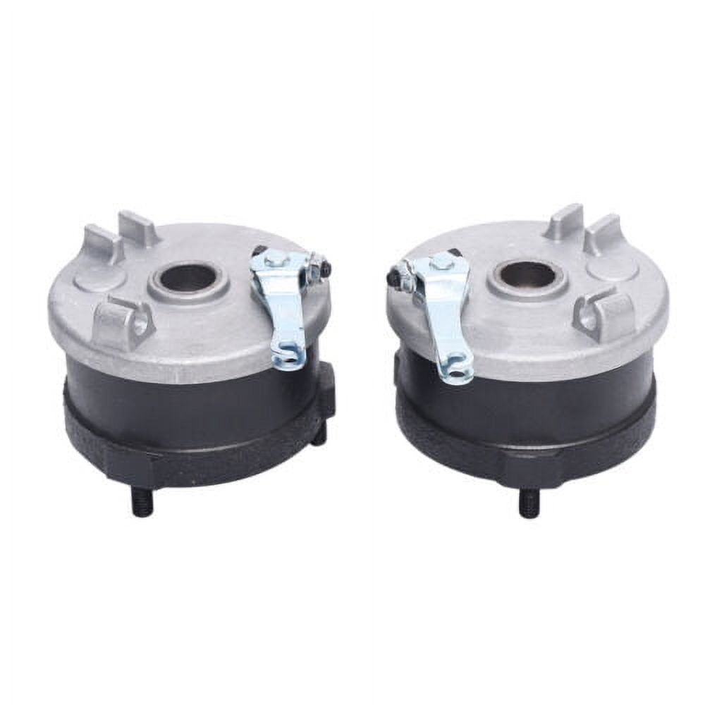 2 x Front Drum Brake Wheel Hub Left+Right For ATV Quad Bike Buggy With ...