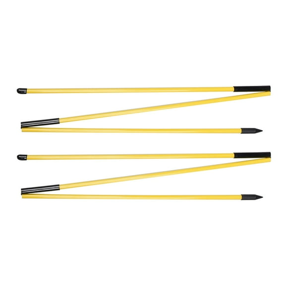 2x Golf Swing Trainer 48" 3 Sections Posture Corrector Golf Alignment ...