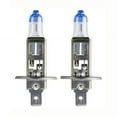 2x H1 Car Headlight/Fog/DRL Bulbs Halogen Low/High Beam Clear Blue Tip ...