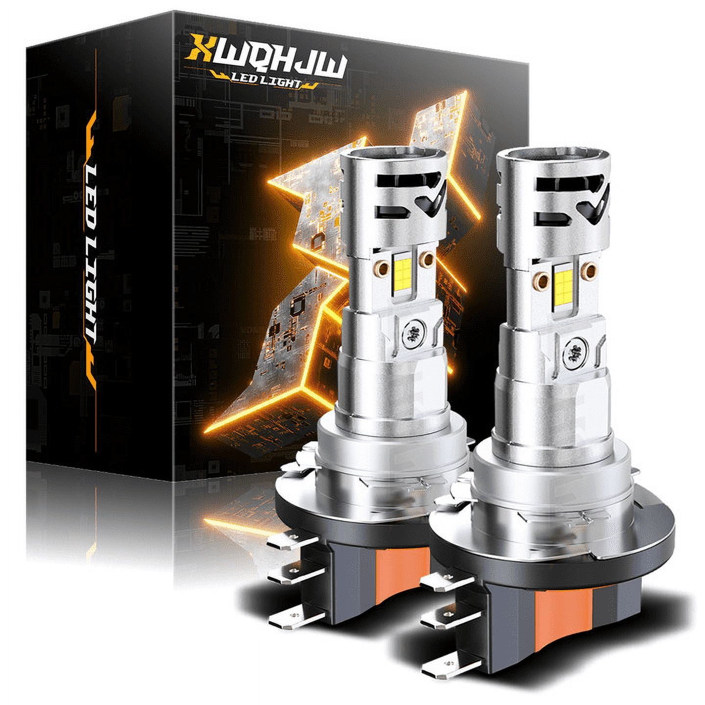 2x H11B Luces Fuertes Para Auto Coche Luz Carro Bulbs LED SUPER Blanco ...