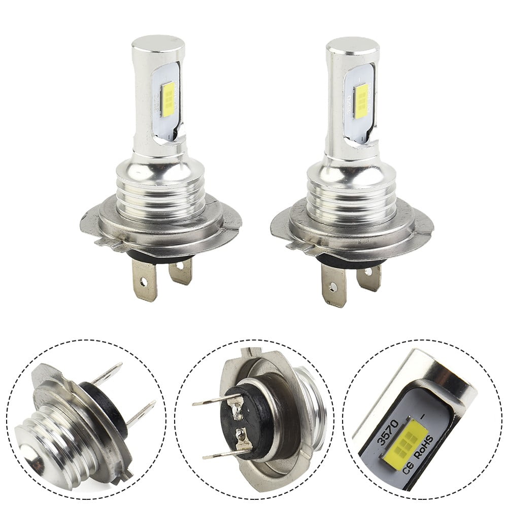 2x H7 LED Headlight Replace Xenon Hi/Low Bulb Beam 6000K Canbus Error ...
