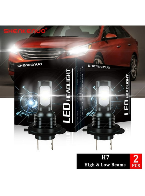 H7 LED Headlight Bulbs in LED Headlight Bulbs - Walmart.com