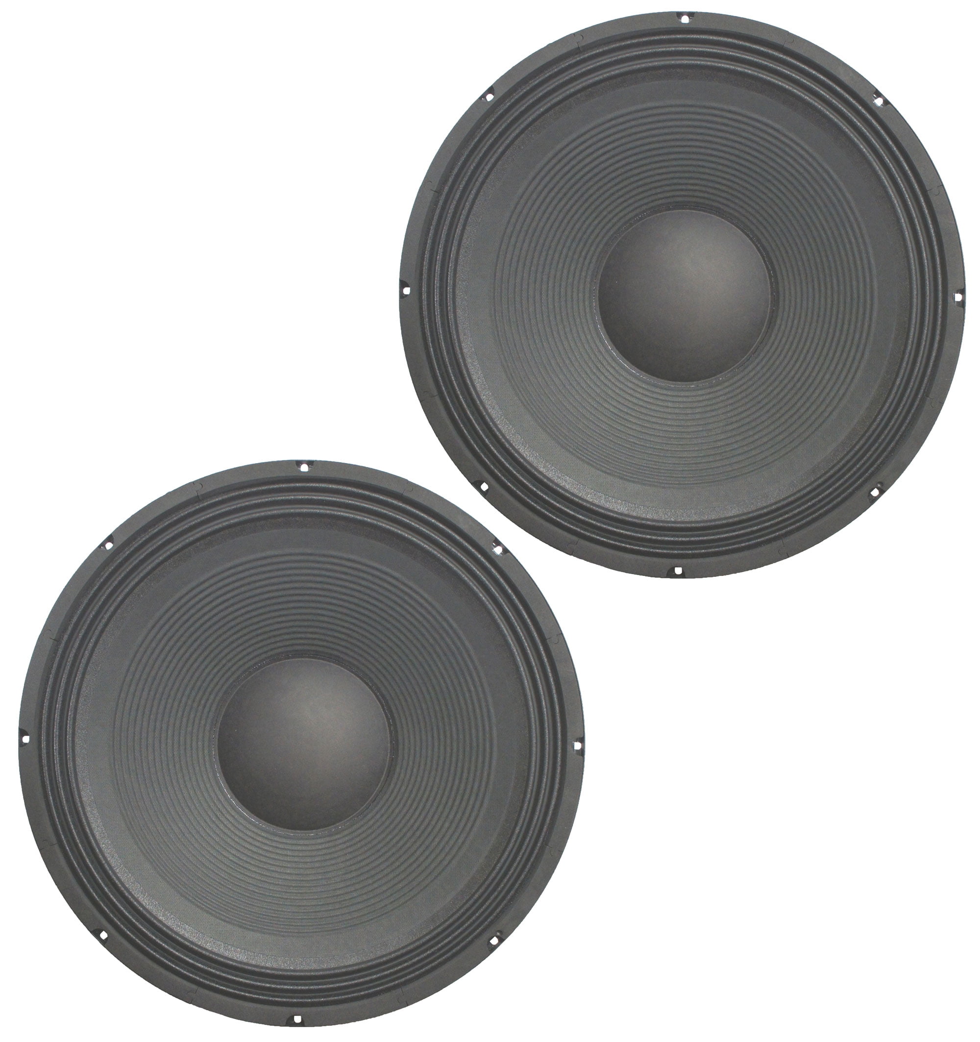 2x Harmony HA-P18"WS8 Raw Replacement 18" Pro PA 1200W Sub Speaker 8 ...