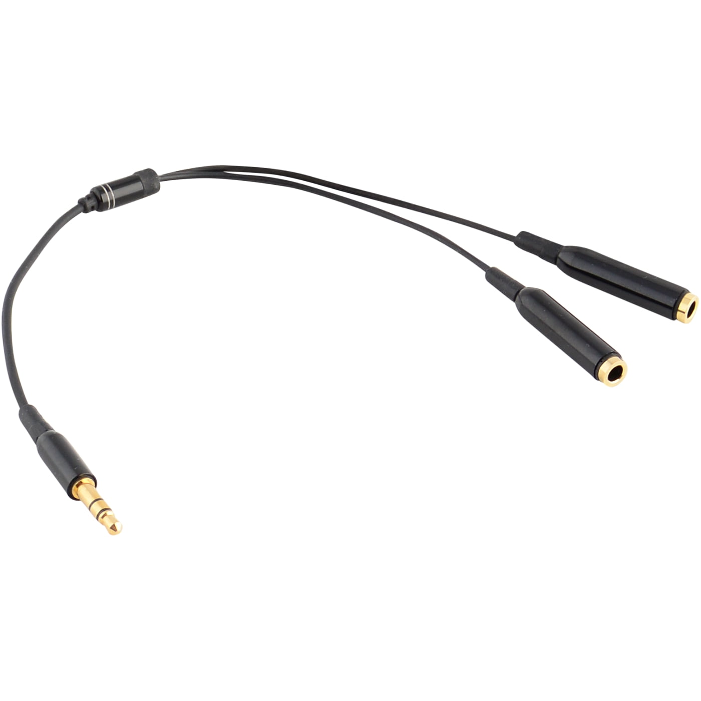 3.5 MM Stereo Audio Headphone Jack Y Splitter Adapter Cable_ 9.25 ...