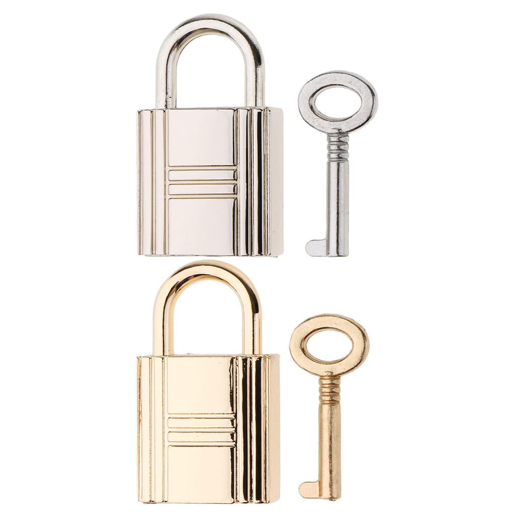 2x Heavy Duty Cast Iron Padlock Lock Outdoor Safety Security Shackle ...