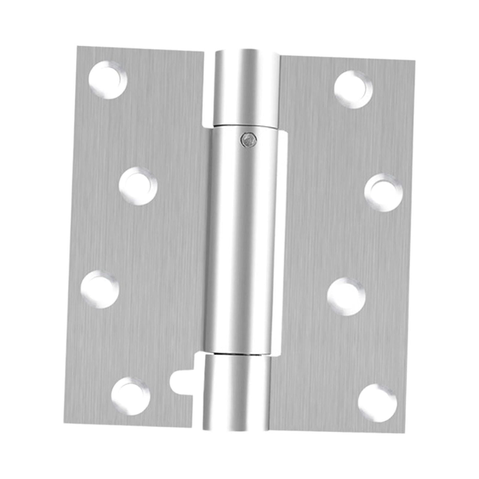 2x Heavy Duty Spring Hinges Stainless Steel Door Hinges Low Noise ...