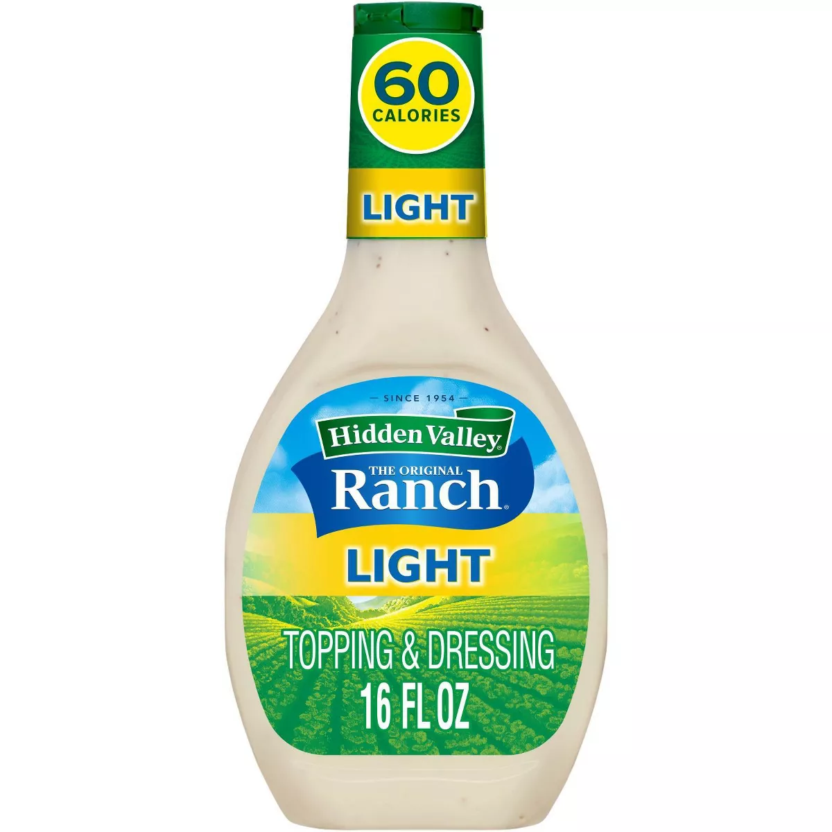 2x-Hidden Valley Original Ranch Light Salad Dressing & Topping - Gluten ...