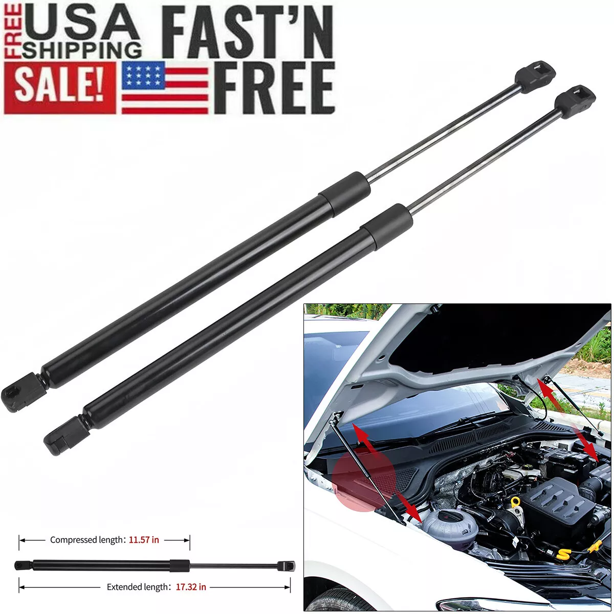 2x Hood Lift Supports Struts Rod For Ford F-250 F-350 F-550 Super Duty ...