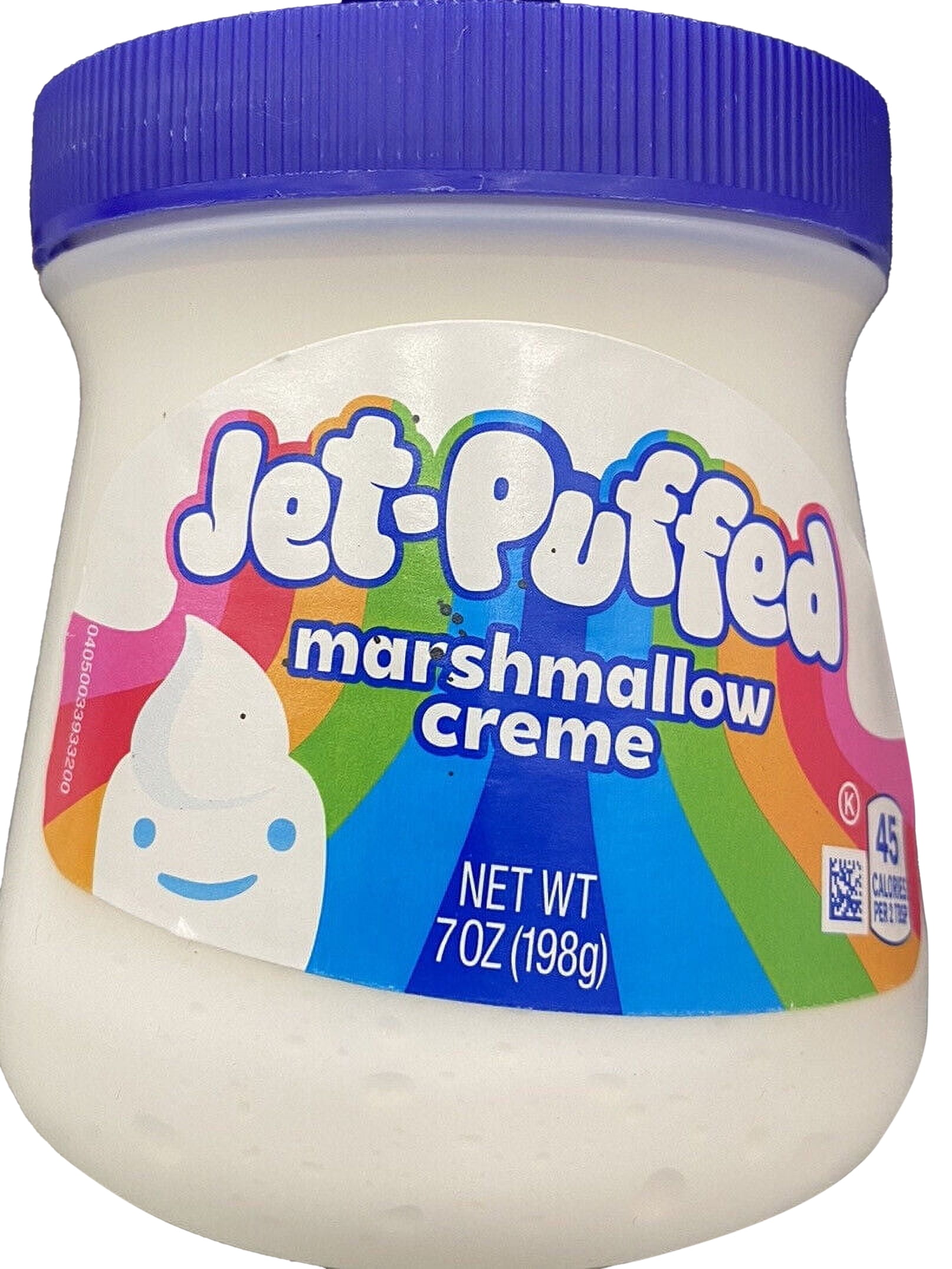 2x Kraft Jet-Puffed Marshmallow Creme Sweet Marshmallows Taste 7 oz Jar ...