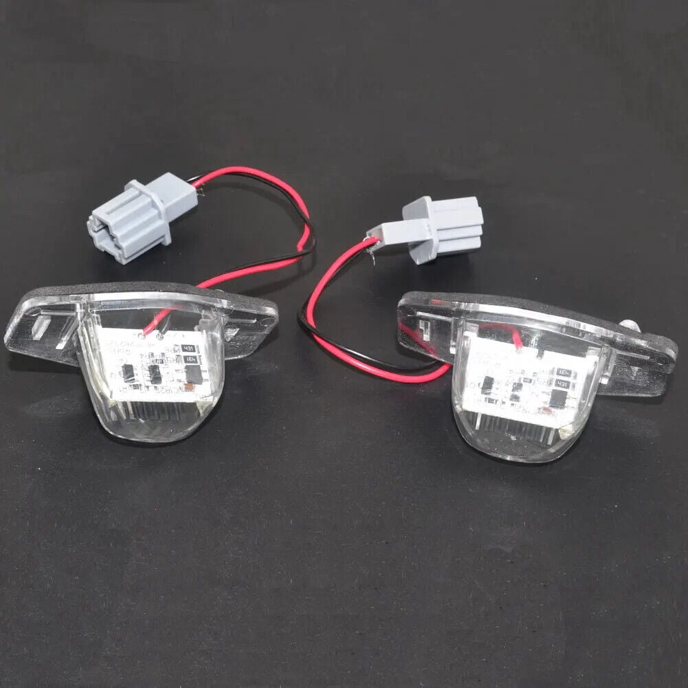 2x LED License Plate Lights for Honda CRV Fit Jazz Crosstour Odyssey ...