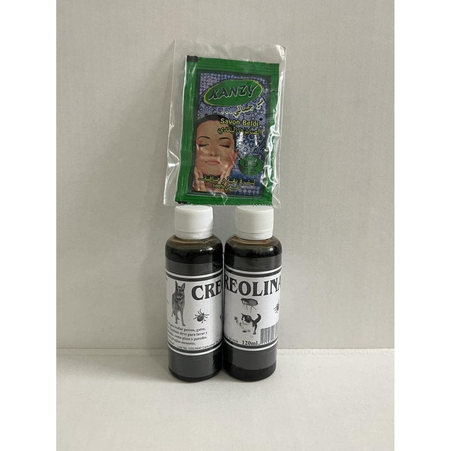 2x LIQUID CREOLINE DESINFECTANT 120ml each with moroccan soap - Walmart.com