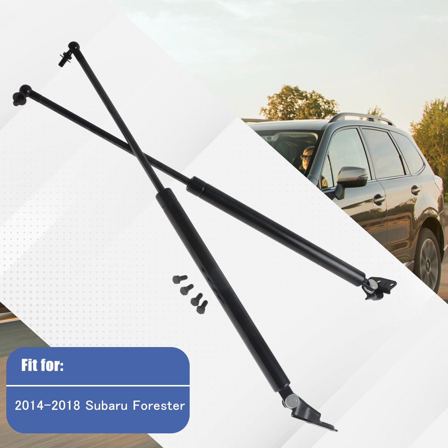 2x Liftgate Supports Shocks Struts Arms Prop Rod Damper for 2014-2018 ...