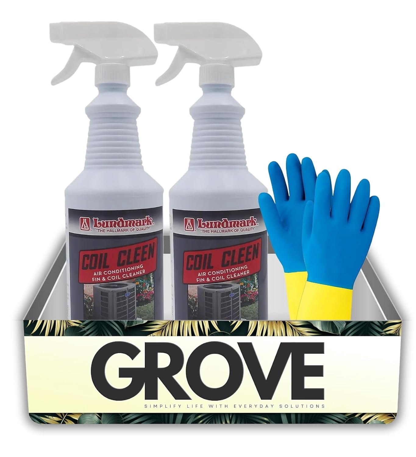 2x Lundmark Coil Cleen Air Conditioner Fin Cleaner 32 oz Bundle with ...