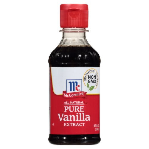 2x-McCormick All Natural Pure Vanilla Extract, 8 fl oz(packaging may ...