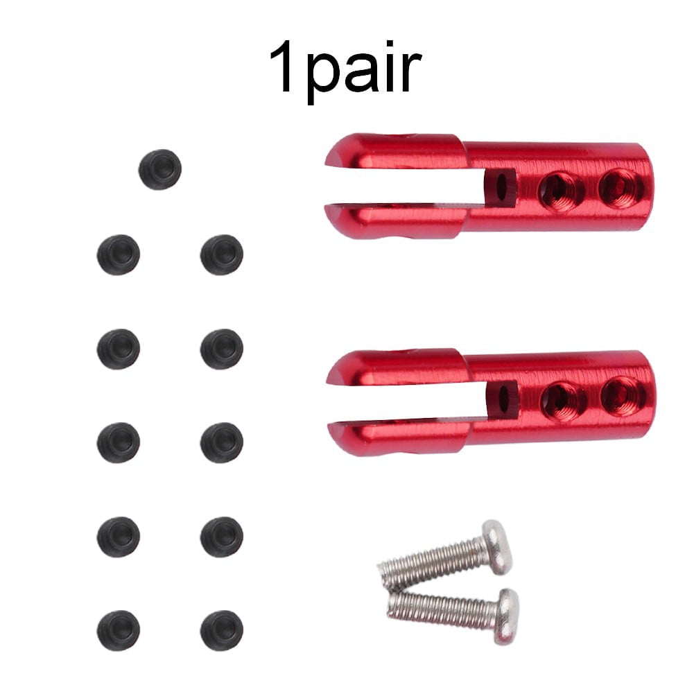 2x Metal Servo Rudder Arms Linkage Joint Tie Rod End Clevis for RC Boat ...