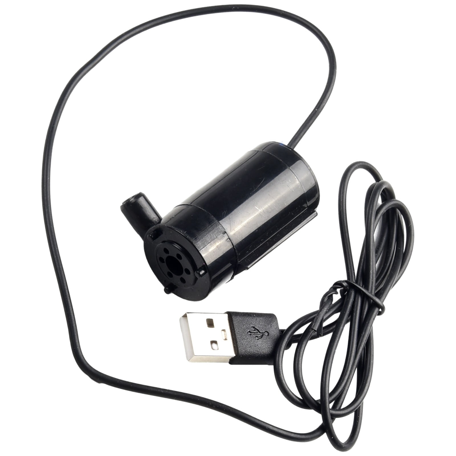 2x Mini Aquarium Water Pump USB Submersible Fountain Fish Tank Filter ...