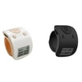 2x Mini Digital LCD Electronic Finger Ring Hand Tally Counter 6 Digit ...