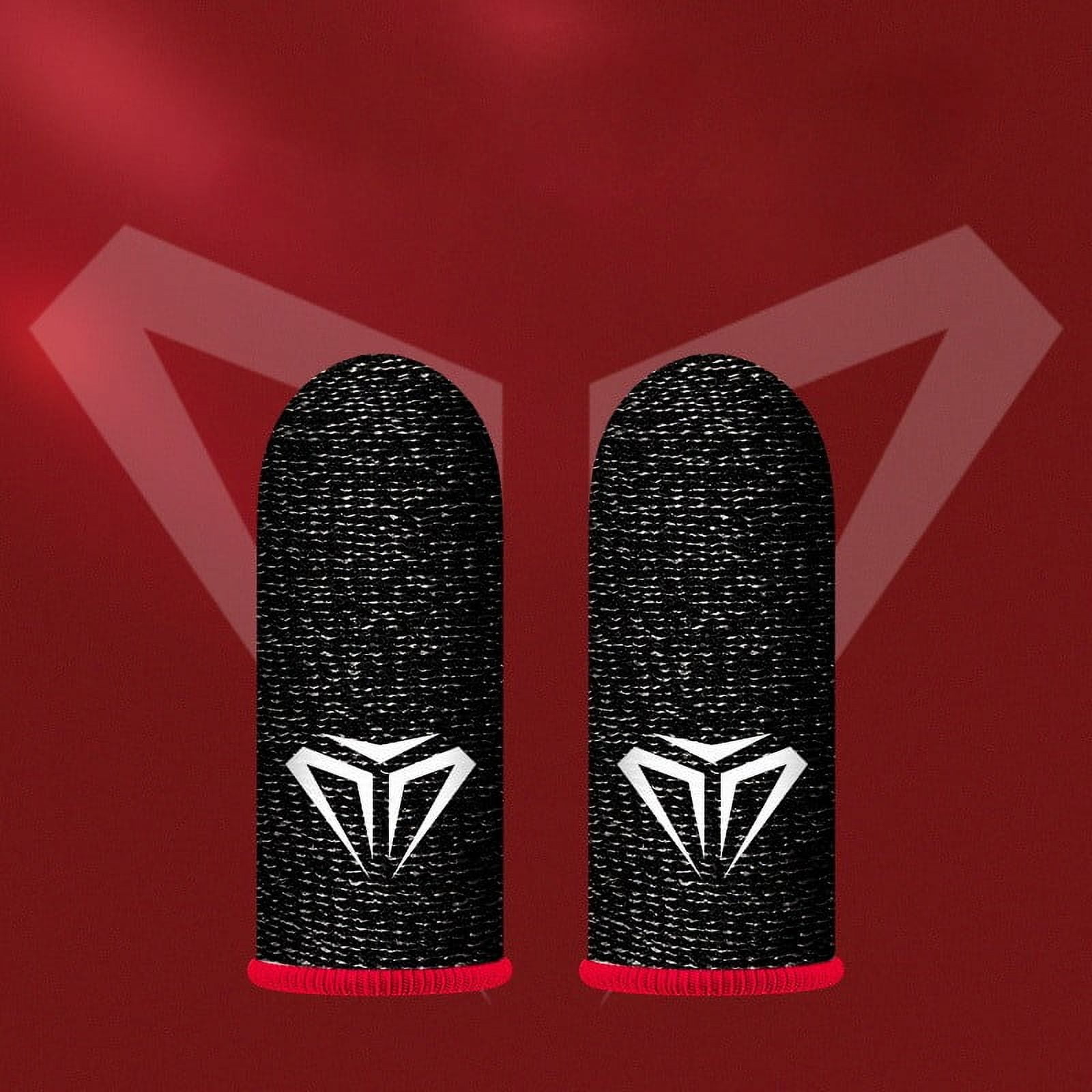 2x Mobile Game Fingertip Gloves Gamer Sweatproof Anti-slip Touch Screen ...