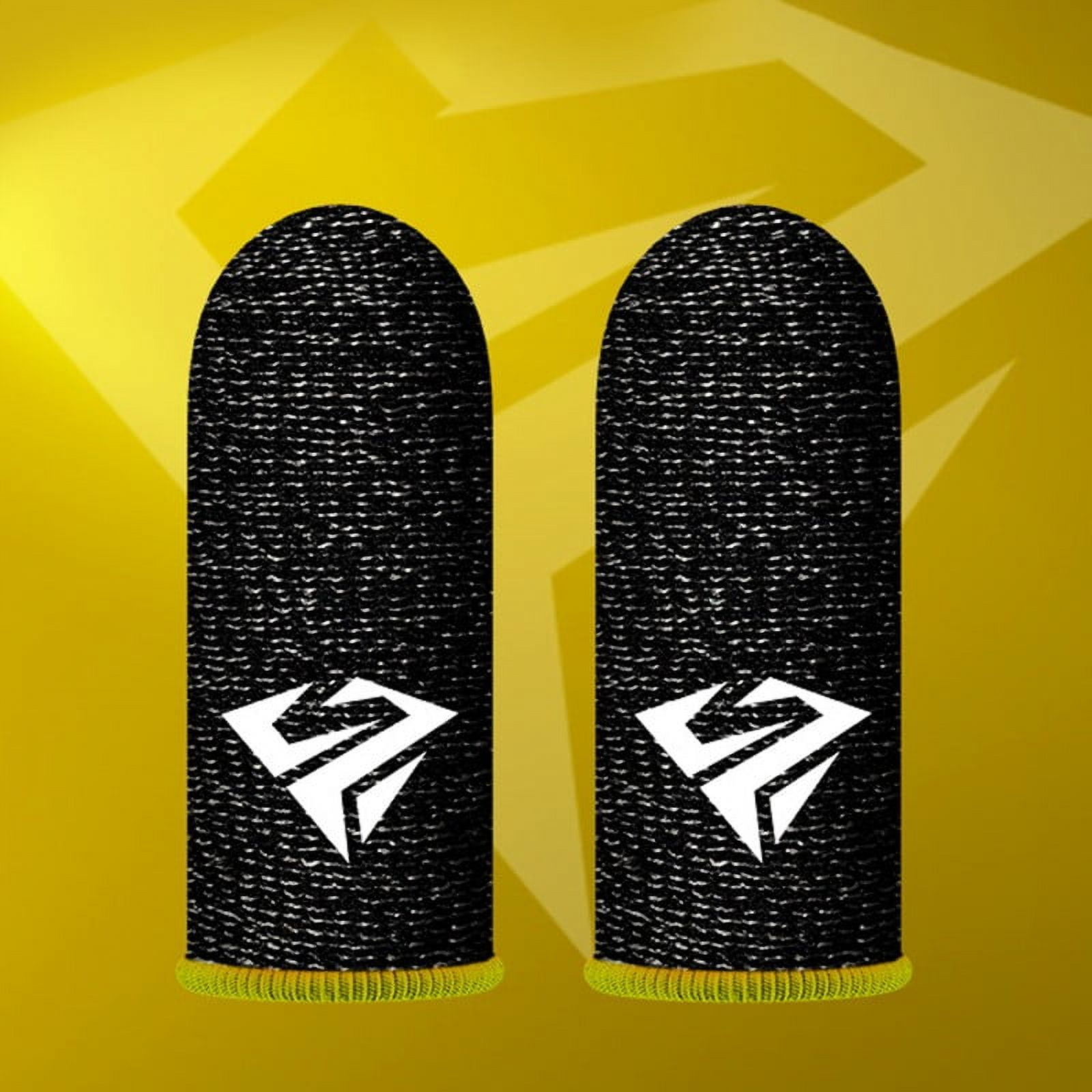 2x Mobile Game Fingertip Gloves Gamer Sweatproof Anti-slip Touch Screen ...