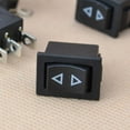 2x Momentary Rocker Switch Spring Arrow Hoist Winch Window Up/Down Car ...