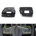 2x Multifunction Steering Wheel Volume Switch Button Trim Cover For ...